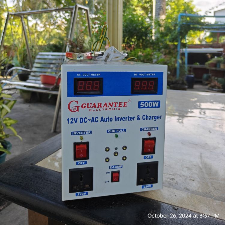 လျှပ်စစ်ပစ္စည်းများ - 12v dc-ac auto inverter & charger Price in ...