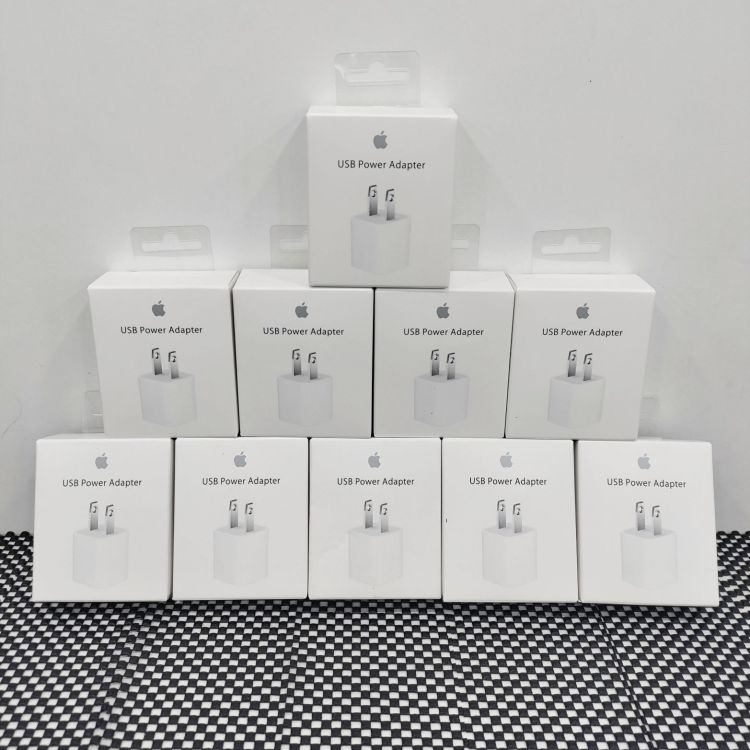 မိုဘိုင်းဖုန်းများ - apple*5w power adapter ( 2 pin)** Price in Myanmar ...