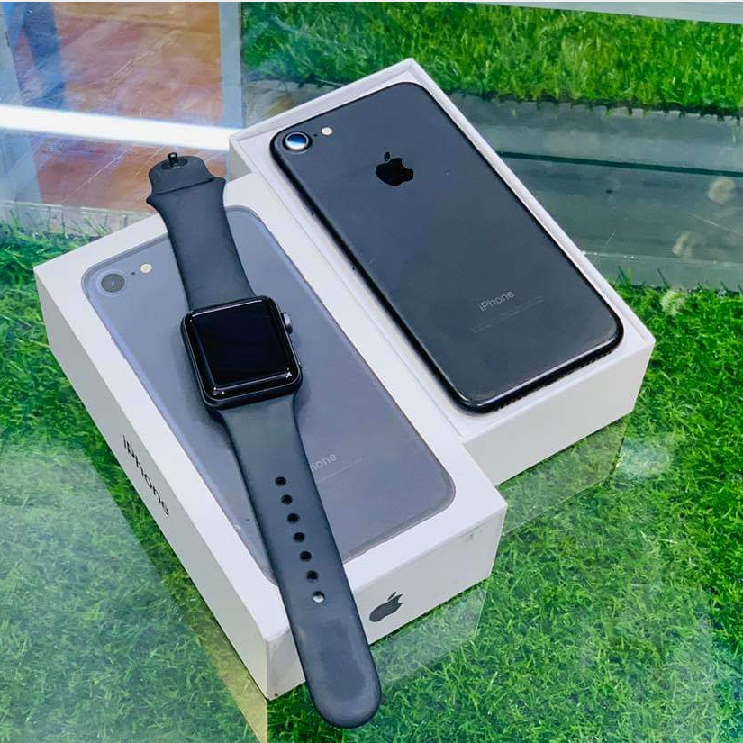 မိုဘိုင်းဖုန်းများ - apple watch and iphone 7 128 gb Price in Myanmar ...
