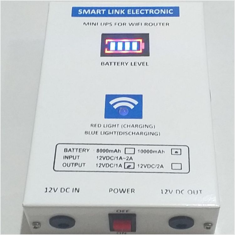 လျှပ်စစ်ပစ္စည်းများ - mini ups for wifi router(10000mah) Price in ...