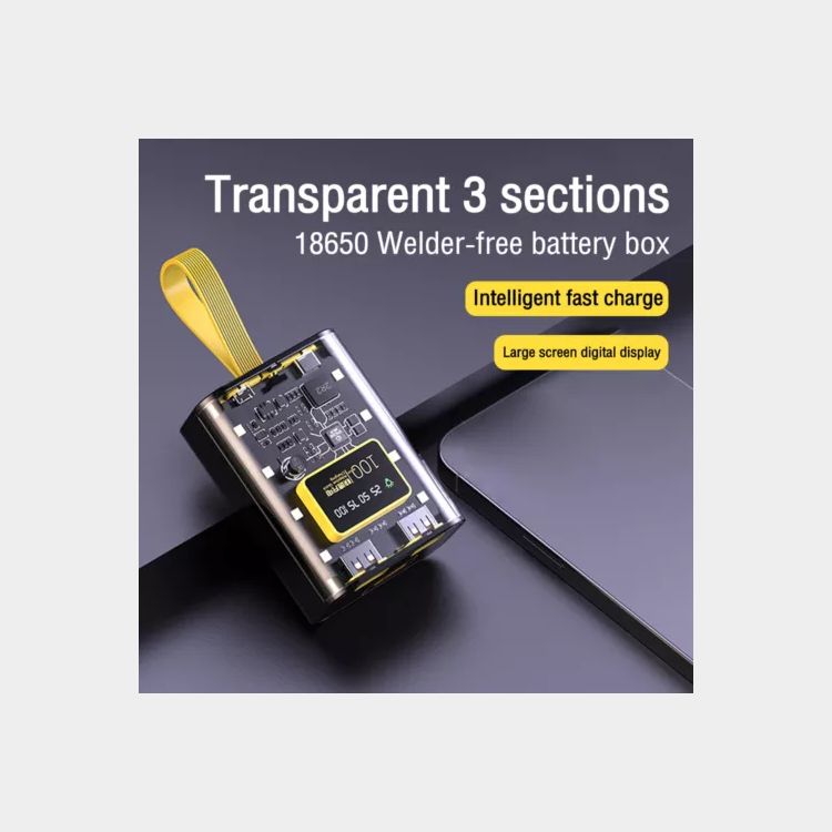 လျှပ်စစ်ပစ္စည်းများ - lithium battery 3 လုံးဆန့် power bank အိမ်ခွံ ...